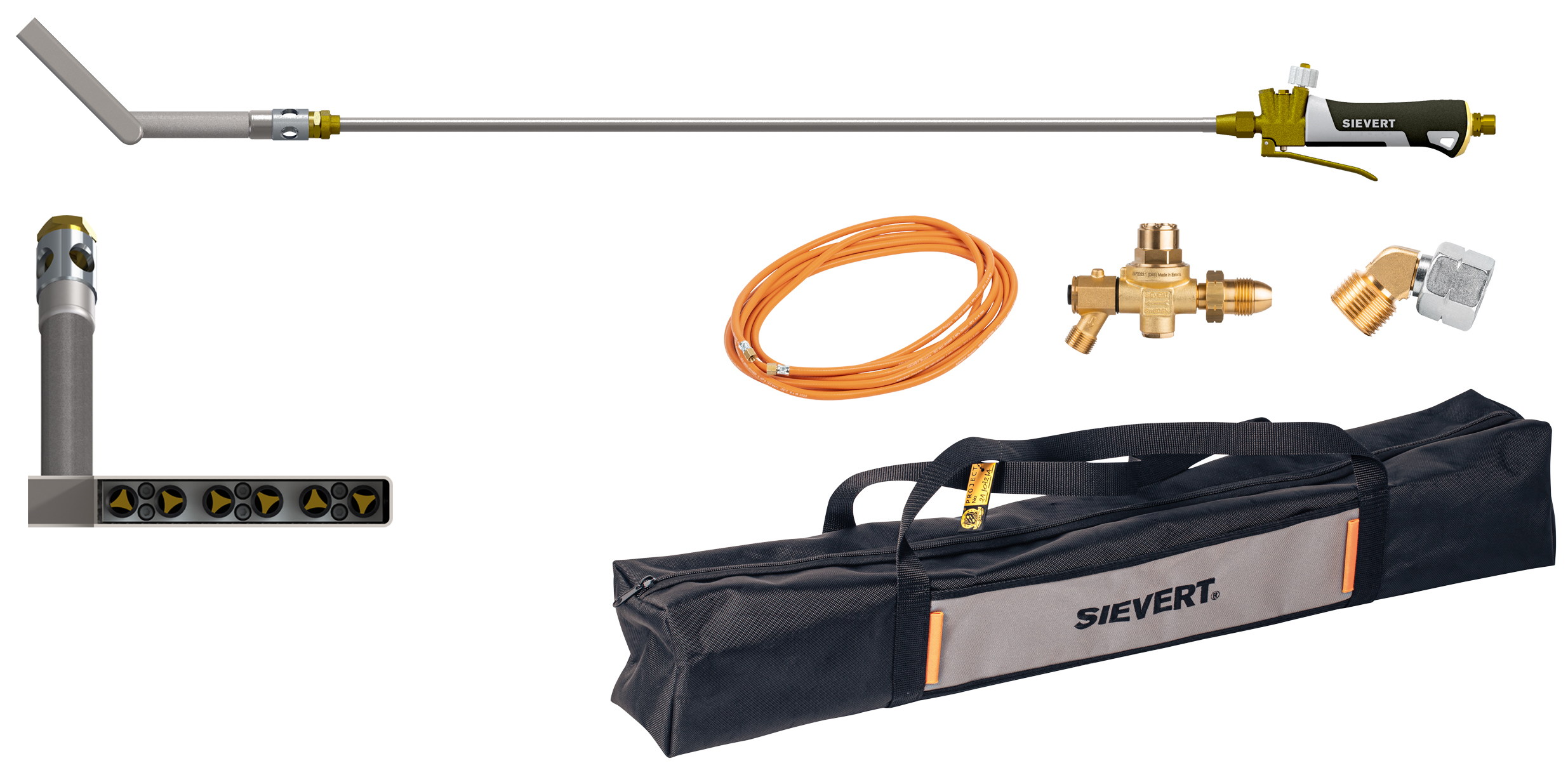 Sievert Pro Venturix - S130 BURNER KIT POL - Mataki2.0
